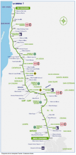 Ruta 5 Sur: Los tramos que conforman la panamericana y las empresas a ...