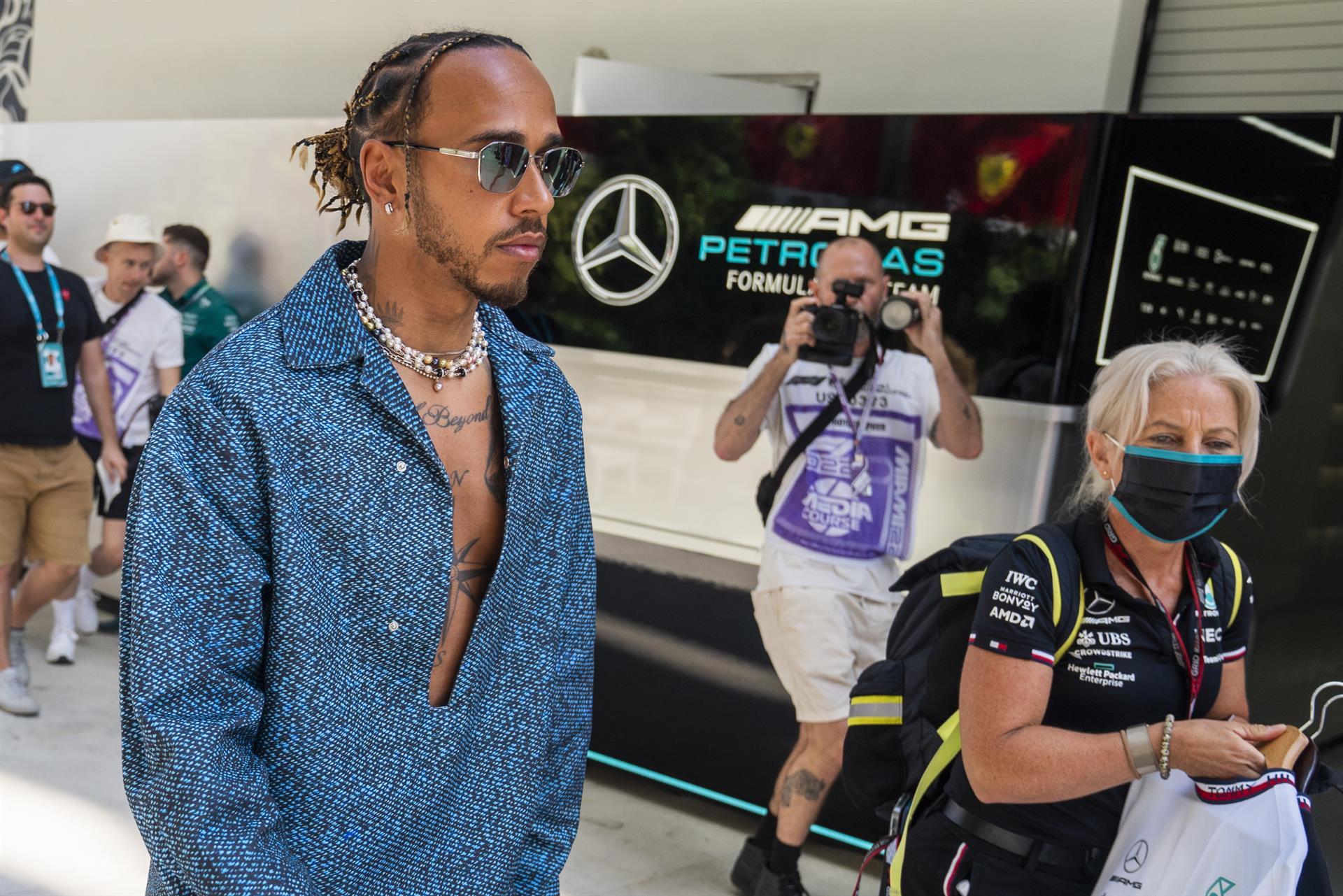Lewis Hamilton en Chile: El heptacampeón de Fórmula 1 fue captado en ...