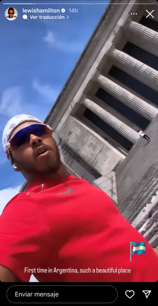 Lewis Hamilton en Chile: El heptacampeón de Fórmula 1 fue captado en ...