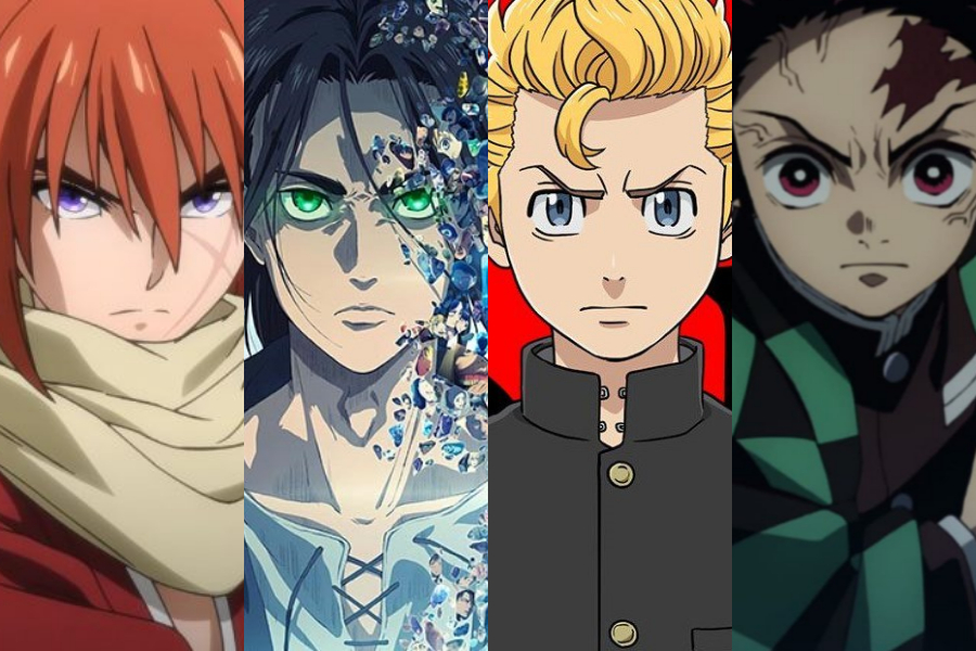 “jujutsu Kaisen” “samurai X” “attack On Titan” Y Más Las Series De