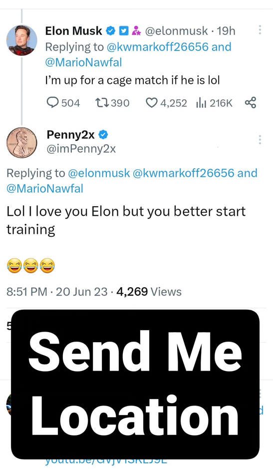 Mark Zuckerberg Y Elon Musk Dicen Estar Listos Para Una Pelea En Jaula