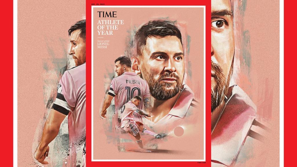 Lionel Messi es el atleta del año para la revista Time