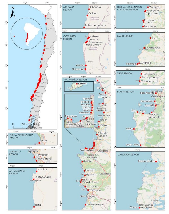 Hacia la Ley de Costas en Chile: El 86% de las playas está en riesgo de ...
