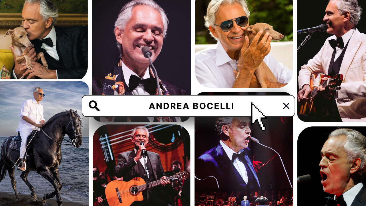 Andrea Bocelli: La prodigiosa voz que volará desde Italia para debutar ... Andrea Bocelli: La prodigiosa voz que volará desde Italia para debutar ...