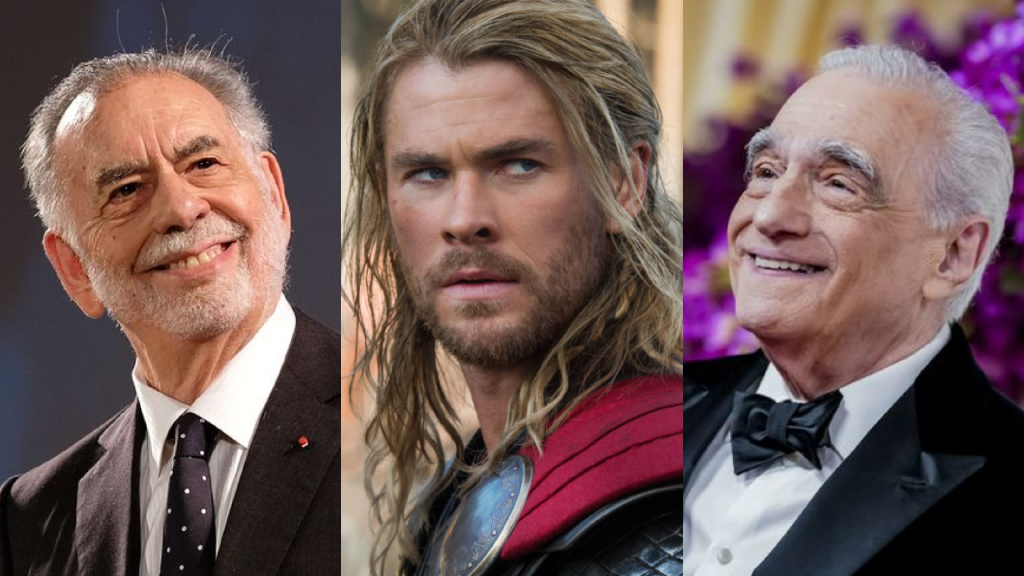 Chris Hemsworth, molesto por críticas de Coppola y Scorsese al MCU ...
