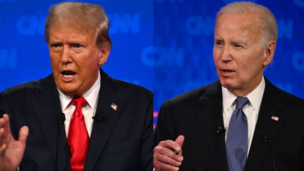 “No sé lo que dijo… y él tampoco”: La burla de Donald Trump a Joe Biden ...