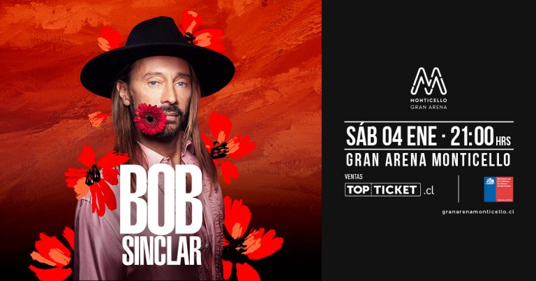 Bob Sinclar regresa a Chile en 2025: Todo sobre su show en el Gran Arena Monticello