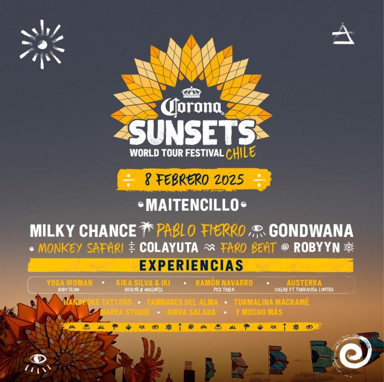 Milky Chance y Gondwana encabezarán el Corona Sunsets World Tour 2025 en Maitencillo: Revisa el ...