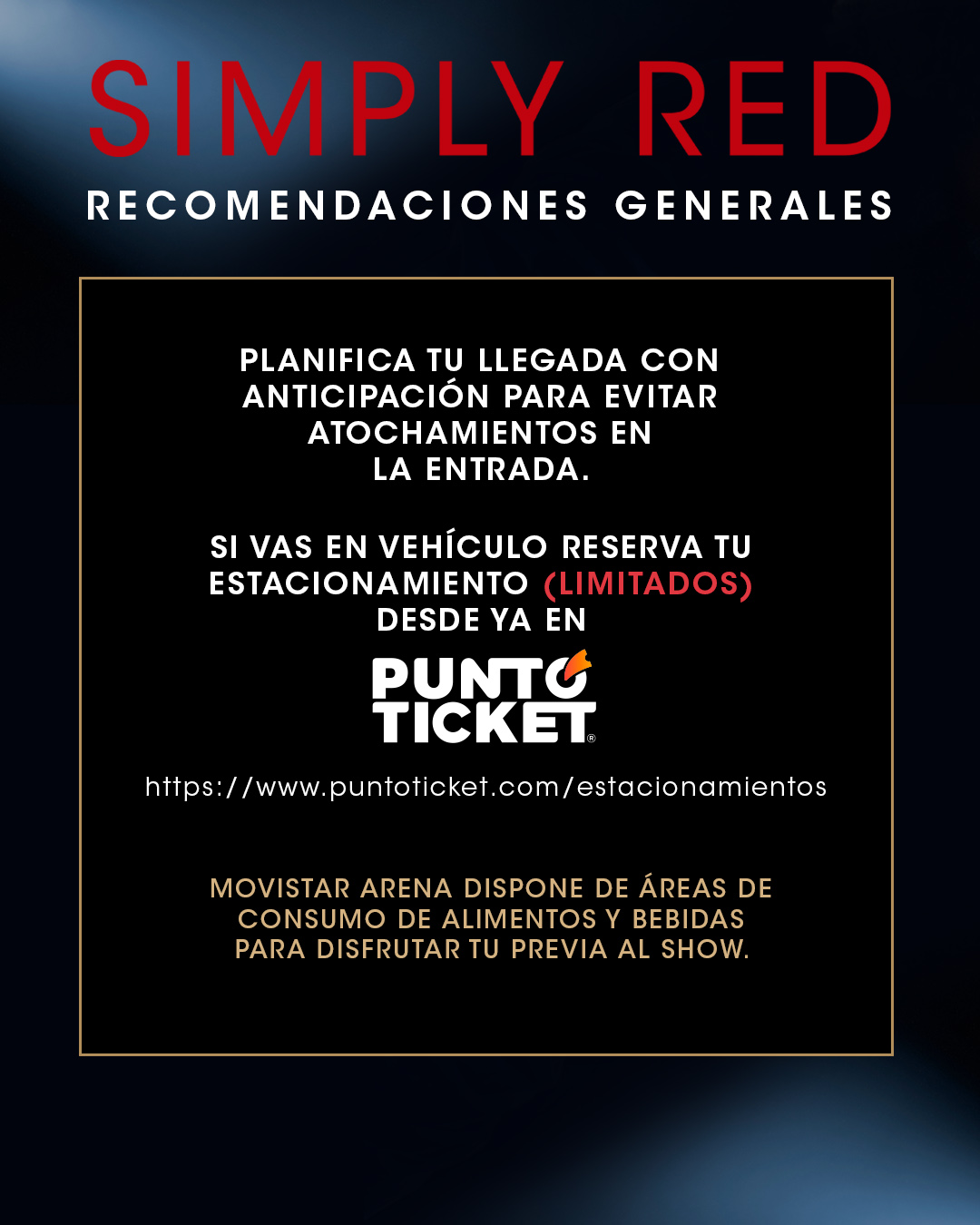Conciertos de Simply Red en Chile: Fechas, horarios, accesos y ...