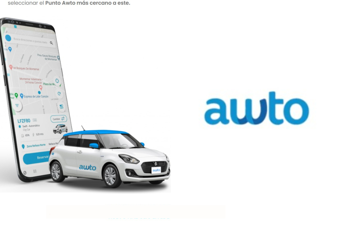 Awto anuncia fin de sus operaciones en Chile: Aplicación de arriendo de ...
