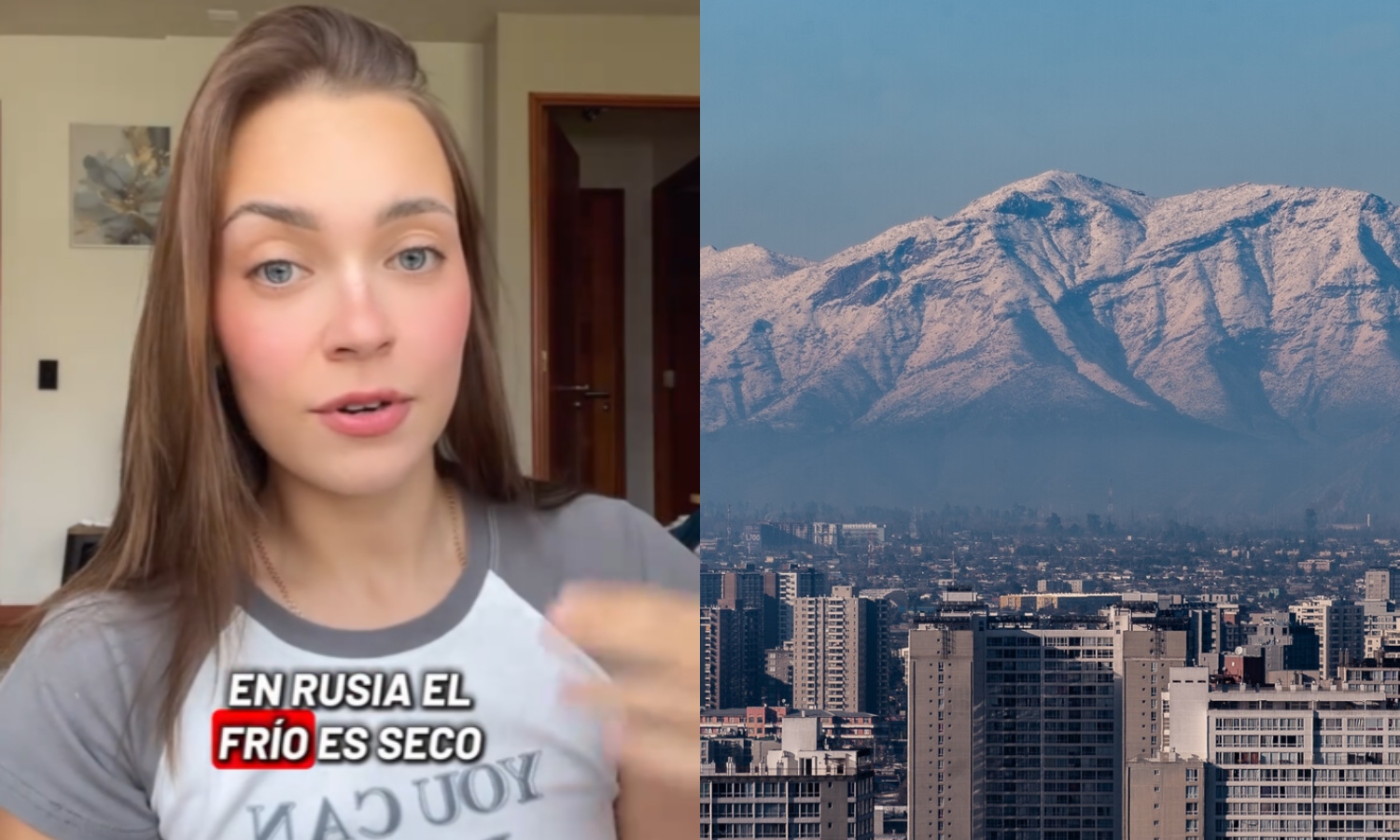 “Soy rusa y tengo frío en Chile”: Influencer explica por qué sufre más ...