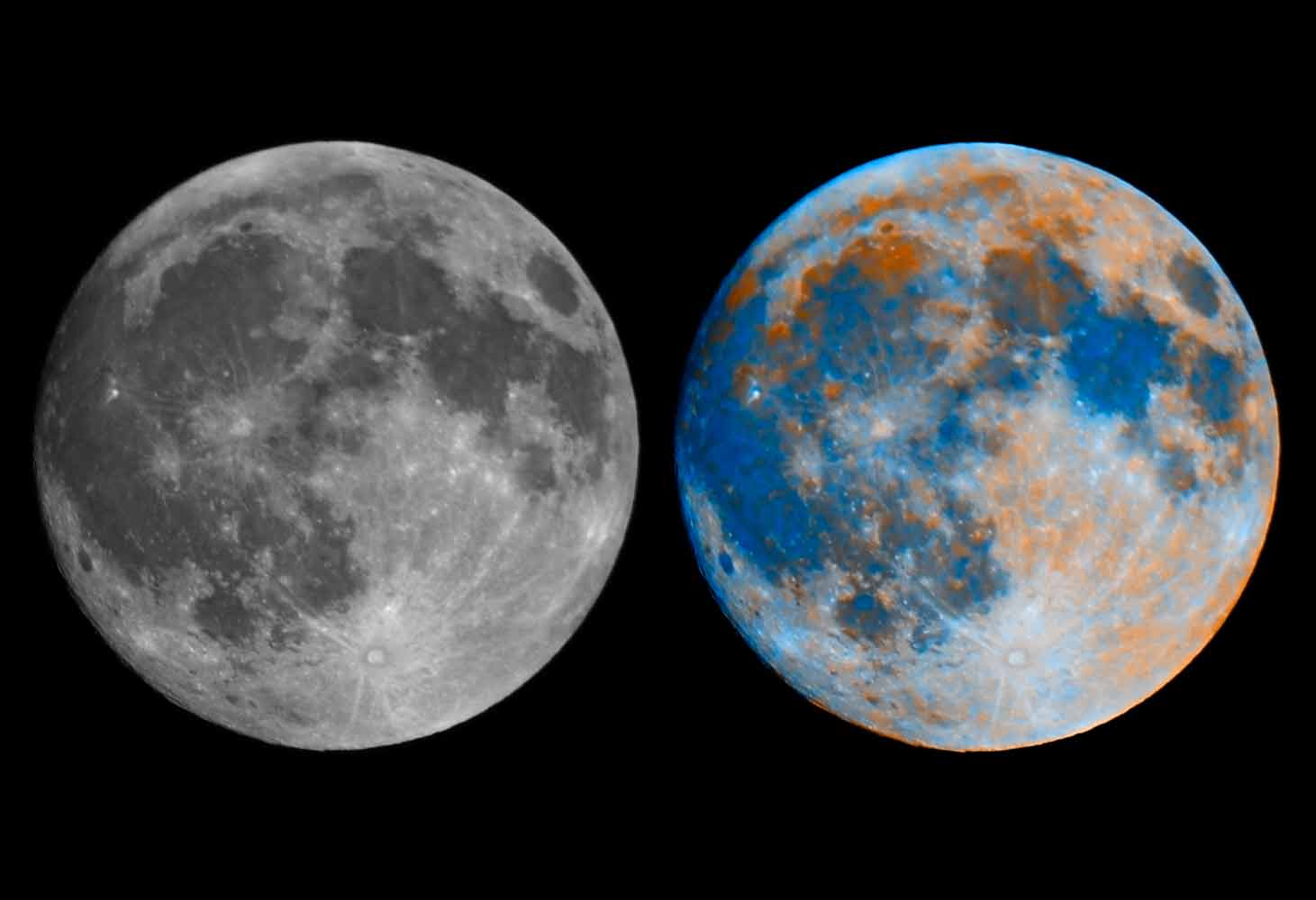 Fotógrafo logra captar los verdaderos colores de la Luna por primera ...